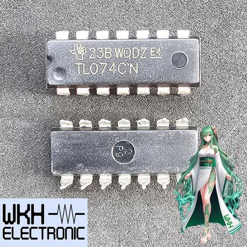 Jual TL074CN DIP TL074 TL 074 074CN Low Noise Quad JFET Op Amp - Kota Surabaya - WKH_Elektronik ...