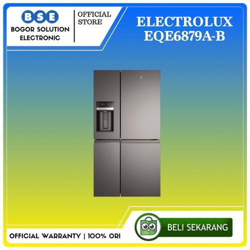Promo Kulkas 4 Pintu Electrolux EQE6879A-B Kulkas Electrolux Side by ...