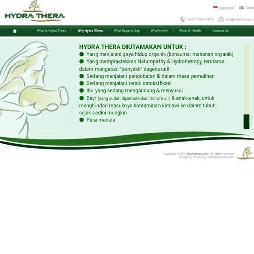 Jual Hydra Thera Natural Mineral Water (6 X 2000 Ml) - Jakarta Barat ...