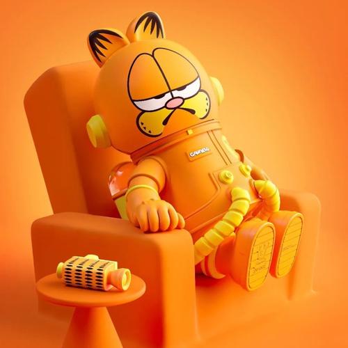 Jual POPMART MEGA SPACE MOLLY 400 GARFIELD LIMITED EDITION FIGURINE ...