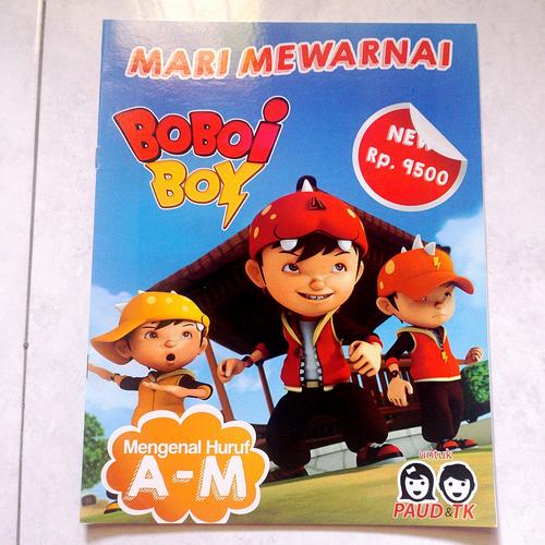 Jual BUKU MARI MEWARNAI BOBOI BOY - Kota Semarang - fullsunflo | Tokopedia