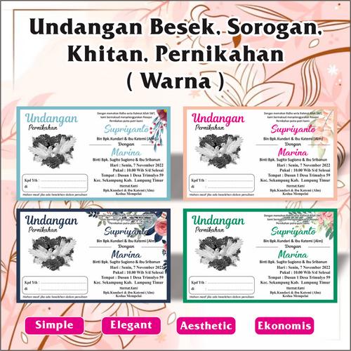 Jual CETAK UNDANGAN BESEK UNDANGAN SOROGAN | UNDANGAN PUNJUNGAN ...