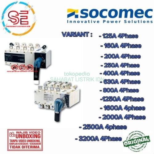 Jual COS 200A 4Phase Manual CHANGE OVER SWICT SIRCOVER SOCOMEC ORIGINAL NEW - Jakarta Barat ...