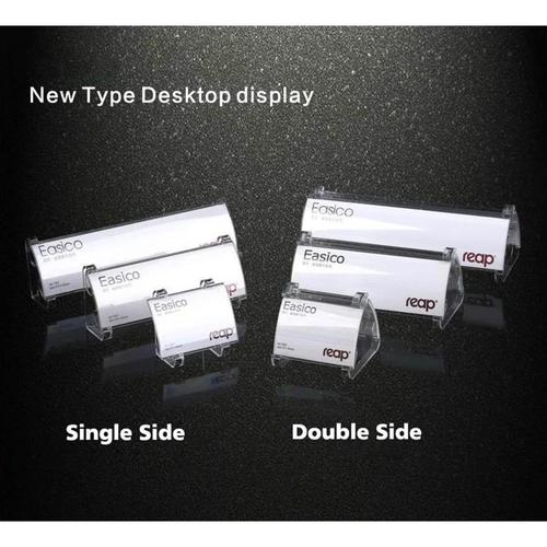 Jual Ps Acrylic Desk Name Card Display Label Sign Holder Card Display ...