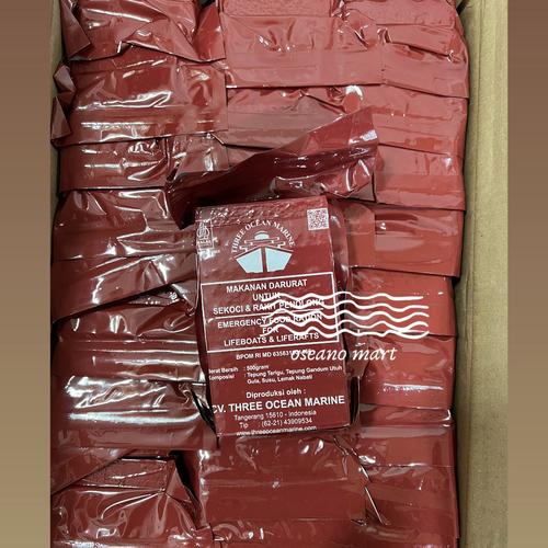 Jual Food Ration Makanan Darurat Lifeboat Liferaft Sekoci Three Ocean ...
