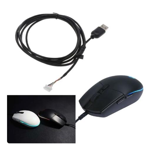 Jual Kabel mouse USB Mouse Cable Lines for Logitech G102 G PRO Wired ...