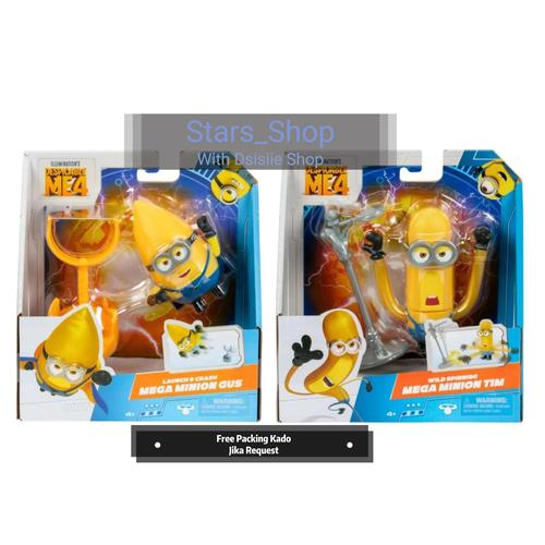 Jual Minions Despicable Me 4 Launch & Crash Mega Minions Gus Original ...