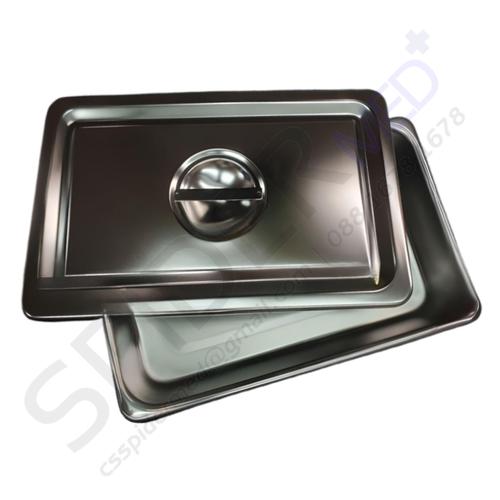 Jual Bak Instrument 512 Stainless Steel Tempat Baki + Tutup Tray ...