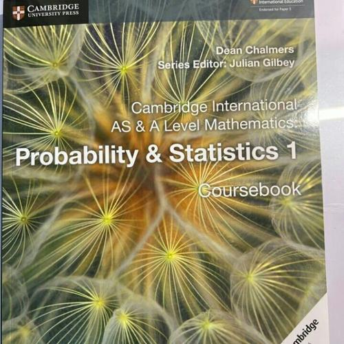 Jual Cambridge international probability & statistic 1 coursebook buku ...