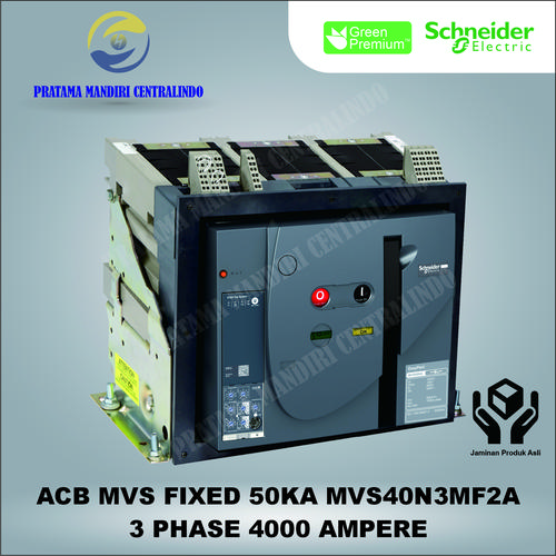 Jual ACB MVS FIXED MVS40 3P 4000A 50KA TYPE MVS40N3MF2A SCHNEIDER 3 ...
