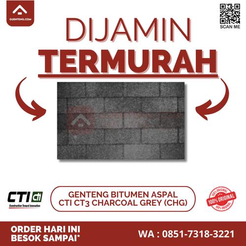 Jual Genteng Atap Bitumen Aspal CTI CT3 Charcoal Grey (CHG) Abu Abu Tua ...