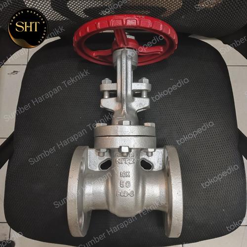 Jual Gate Valve Kitz 2"Inch Flange JIS 10K Cast Iron FCD-S DN50 Steam - Jakarta Barat - Sumber ...