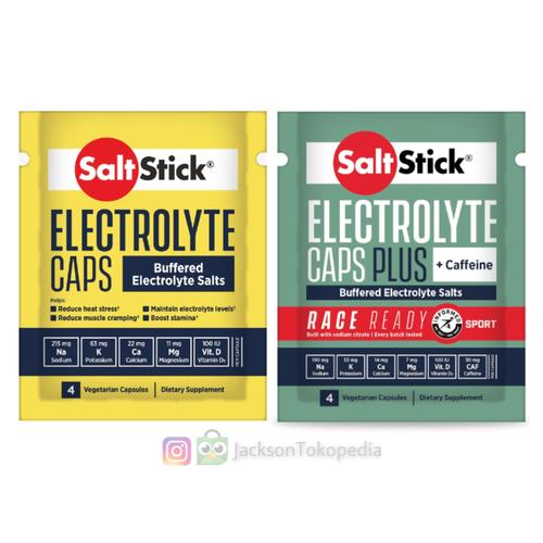 Jual Salt Stick SaltStick Electrolyte Caps No Caffeine & Caffeine Race ...