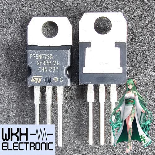 Jual ORIGINAL P75NF75 75N75 STP75NF75 TO 220 Electric MOSFET TO220 ...