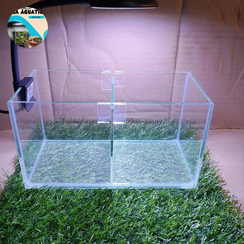 Jual Aquarium mini / Aquarium Cupang / soliter Cupang / aquarium sekat ...
