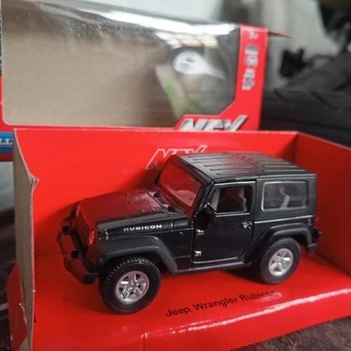 Jual Diecast welly mobil jeep rubicon jk wrangler car close top die ...