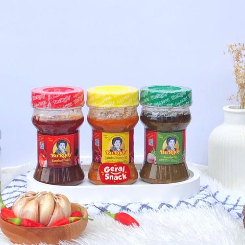 Promo Sambal Bu Rudy All Varian Botol Oleh2 Surabaya - Sambal Bawang ...