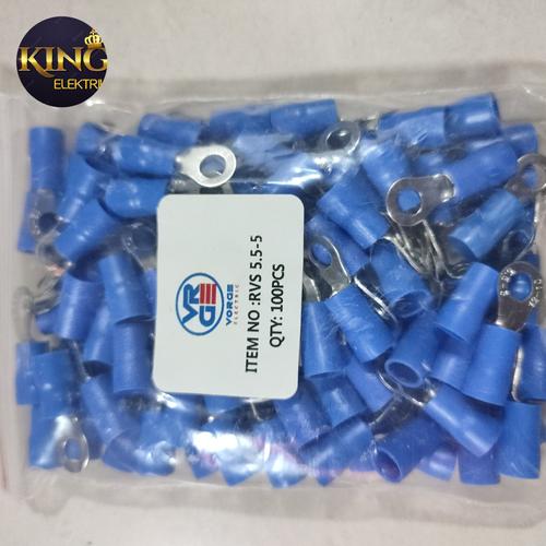 Jual Skun kabel O ring RVS-5.5-5 Scun cable RVS5.5-5 dengan isolasi ...