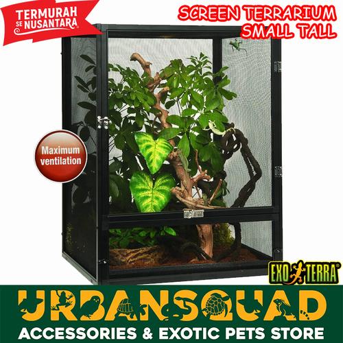 Jual Screen Terrarium Small Tall Aluminium Screen Habitat Kandang Kadal ...