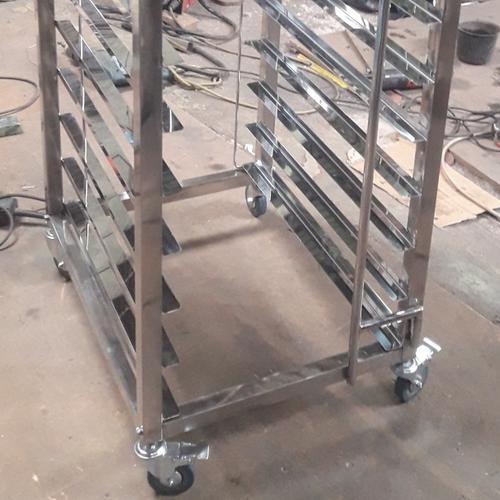 Jual Rak roti loyang kue 10 tray/trolley bakery stainless - Kab. Bogor ...
