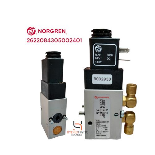 Jual SOLENOID VALVE IMI NORGREN 2622084305002401 24DC - Jakarta Barat ...
