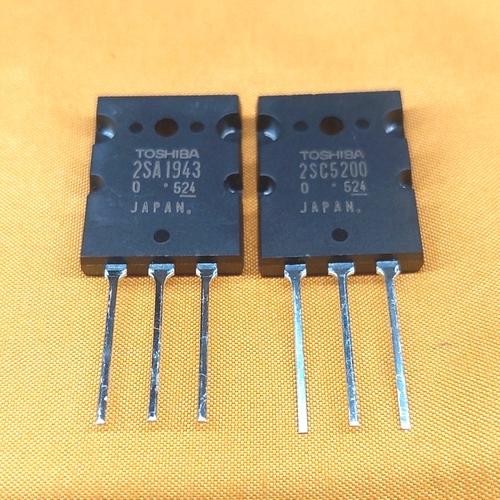 Jual TRANSISTOR TOSHIBA 2SA1943 2SC5200 ORIGINAL LOT 524 - 1set(1943+5200) - Kab. Sidoarjo ...