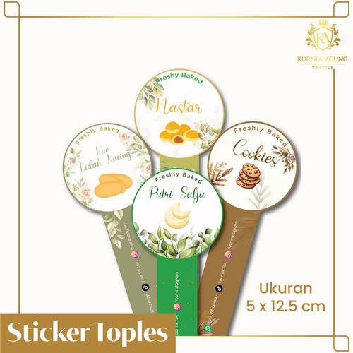 Jual Stiker Label / Sticker Toples / Sticker Segel Kemasan Makanan ...
