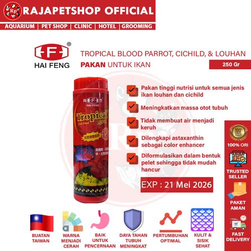 Jual HAI FENG TROPICAL BLOOD PARROT LOHAN MAKANAN IKAN LOHAN DAN ...