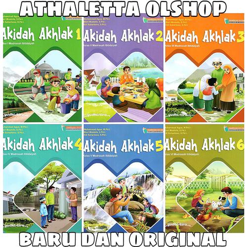 Jual BUKU AKIDAH AKHLAK KELAS 1 2 3 4 5 6 MI KURIKULUM MERDEKA YUDHISTIRA - kelas 2 MI - Jakarta ...