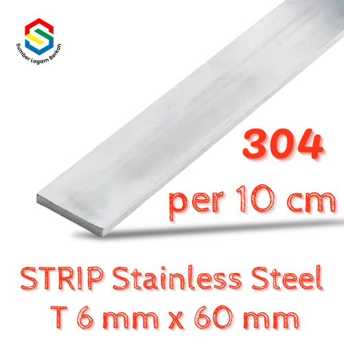 Jual strip 304 6 x 60 mm stainless steel - Kota Bandung - Sumber Logam Berkah | Tokopedia