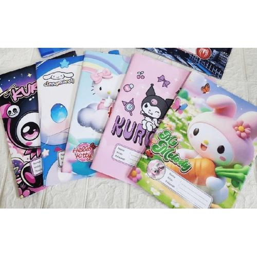 Jual Sampul Buku Tulis Edisi SANRIO Ukuran Kwarto buku tulis biasa 1 ...