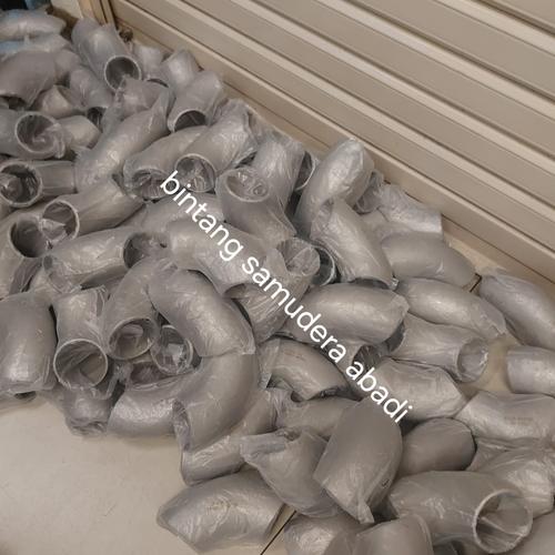 Jual elbow las stainless 1" inch sch10 ss304 knee las stainless 1 ...