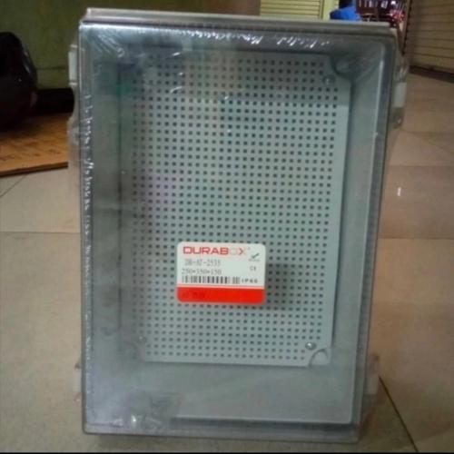 Jual Box panel plastik ABS 250x350 x150 mm Transparant + base plate ...