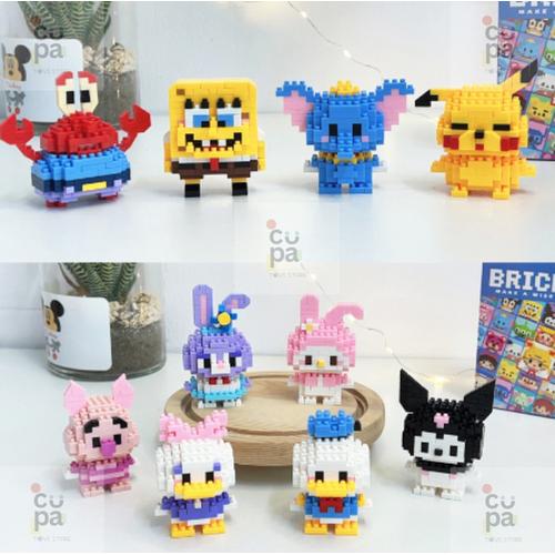 Jual Bricks Nano Block Mainan susun Building Block Nano Block Nano ...