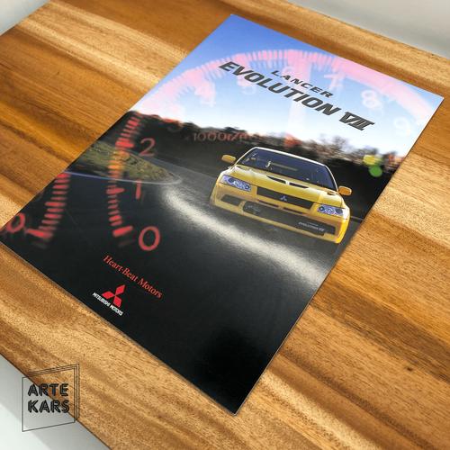 Jual Mitsubishi Lancer Evolution VII 7 - JDM Catalog Brochure - Brosur ...
