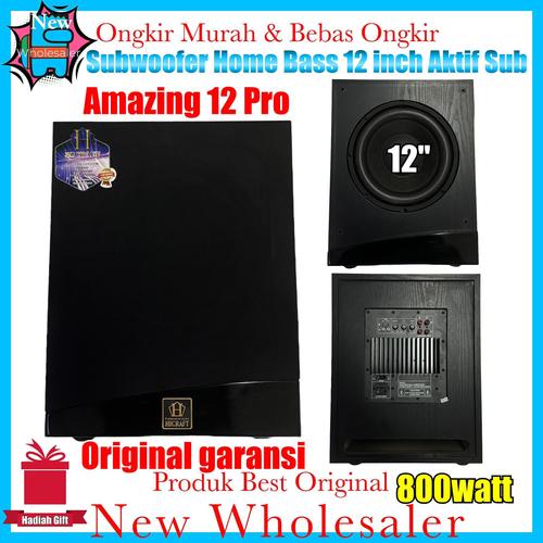 Jual Subwoofer Bass 12 inch Hicraft Amazing 12 pro Home theater Sound Sub original Resmi ...
