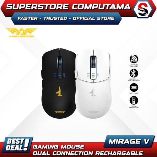 Promo Mouse Gaming Armaggeddon Mirage V Rechargeable | Gaming Mouse ...