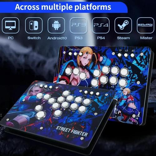 Jual Arcade Fightbox Mini Hitbox Arcade Controller Fighting Stick For ...