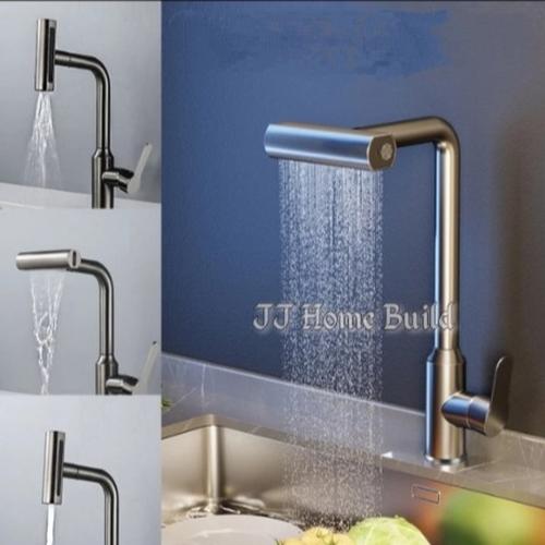 Jual Kran Putar/ Keran Air Terjun 4 Mode/Keran Wastafel Dapur ...