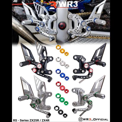 Jual Step Footstep Underbone WR3 RS Series Kawasaki ZX25R ZX25RR ZX4RR ...