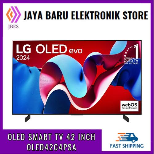 Jual LG OLED 42C4 - SMART TV UHD 4K LG OLED EVO C4 42 Inch 42C4PSA ...