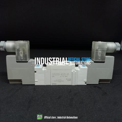 Jual SMC SY5220-5DZD-01 (24V DC) 5 Port Solenoid Valve Series SY5000 ...
