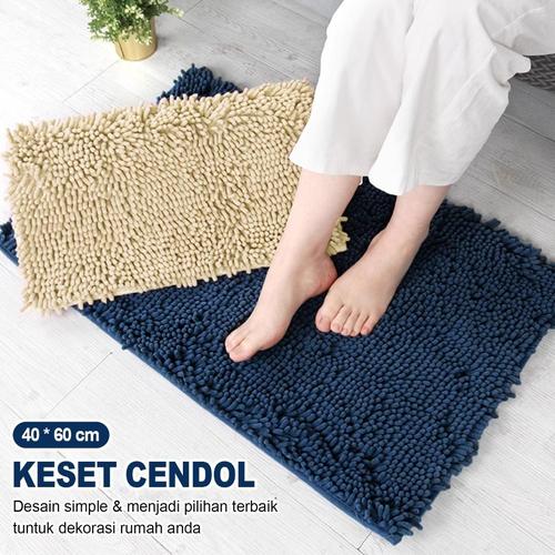 Jual TERBARU Keset Kaki Cendol Tebal Microfiber Anti Slip Anti Licin ...