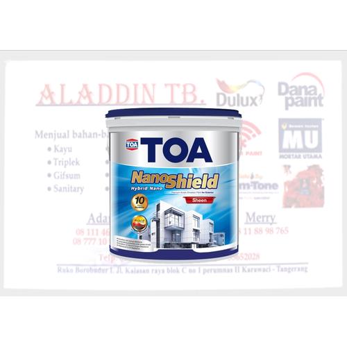 Jual Cat Tembok Exterior / TOA Nanoshield Sheen Tinting/ READY SEMUA ...