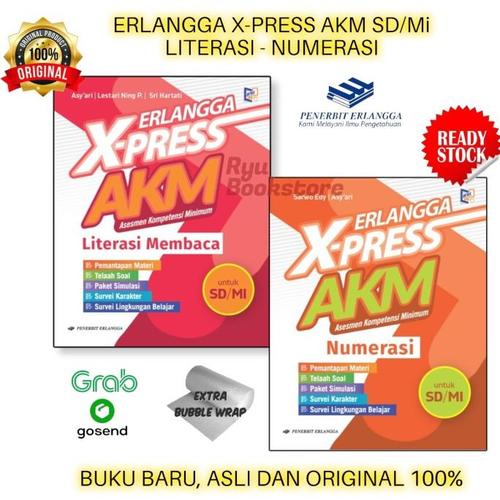 Jual Erlangga X-Press SD AKM Numerasi dan Literasi - Numerasi - Jakarta Barat - BUKU PUSAT KOTA ...