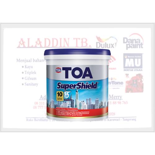 Jual Cat Tembok Exterior / TOA Supershield Semi Gloss Tinting/ READY ...