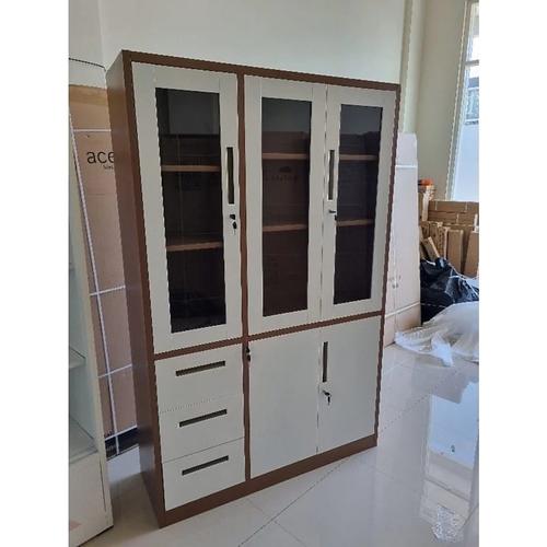 Jual RAK BUKU BESI LEMARI BUKU GESER LEMARI ARSIP RAK ARSIP 2 PINTU JAK ...