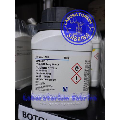 Jual SODIUM NITRATE / Natrium Nitrat / NaNO3 Merck 106537 500gr - Kab ...