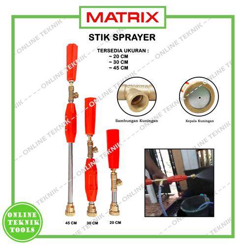 Jual Stik Power Sprayer MATRIX 20cm 30cm 45cm / Stick Mesin Steam Cuci ...