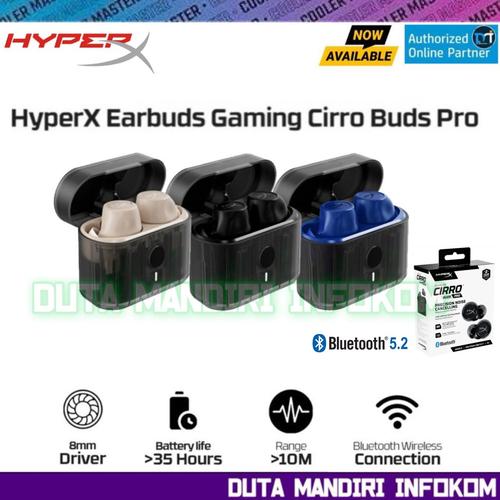 Promo HyperX Cirro Buds Pro TWS - True Wireless Gaming Earbuds with ...